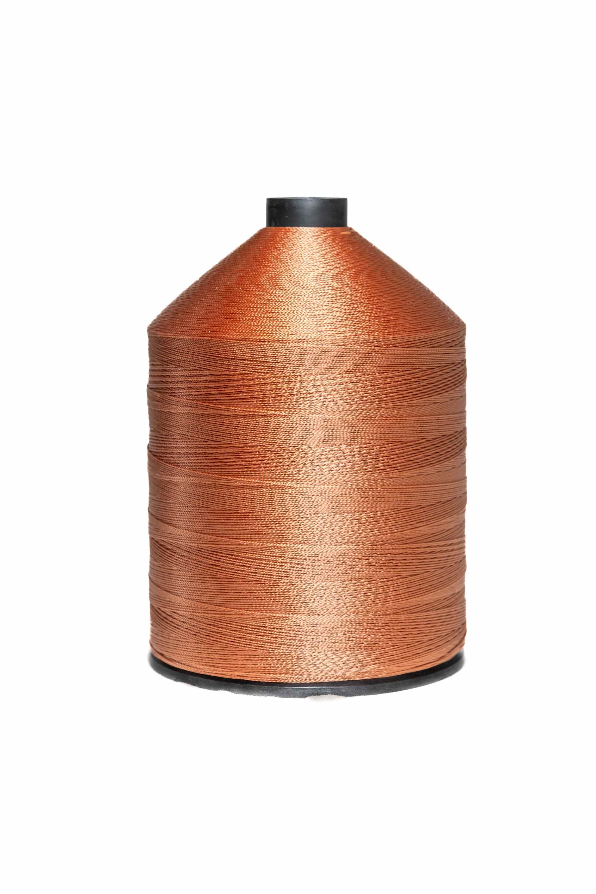 Industrial Strength Brown Polyester Thread Customizable Color Thread